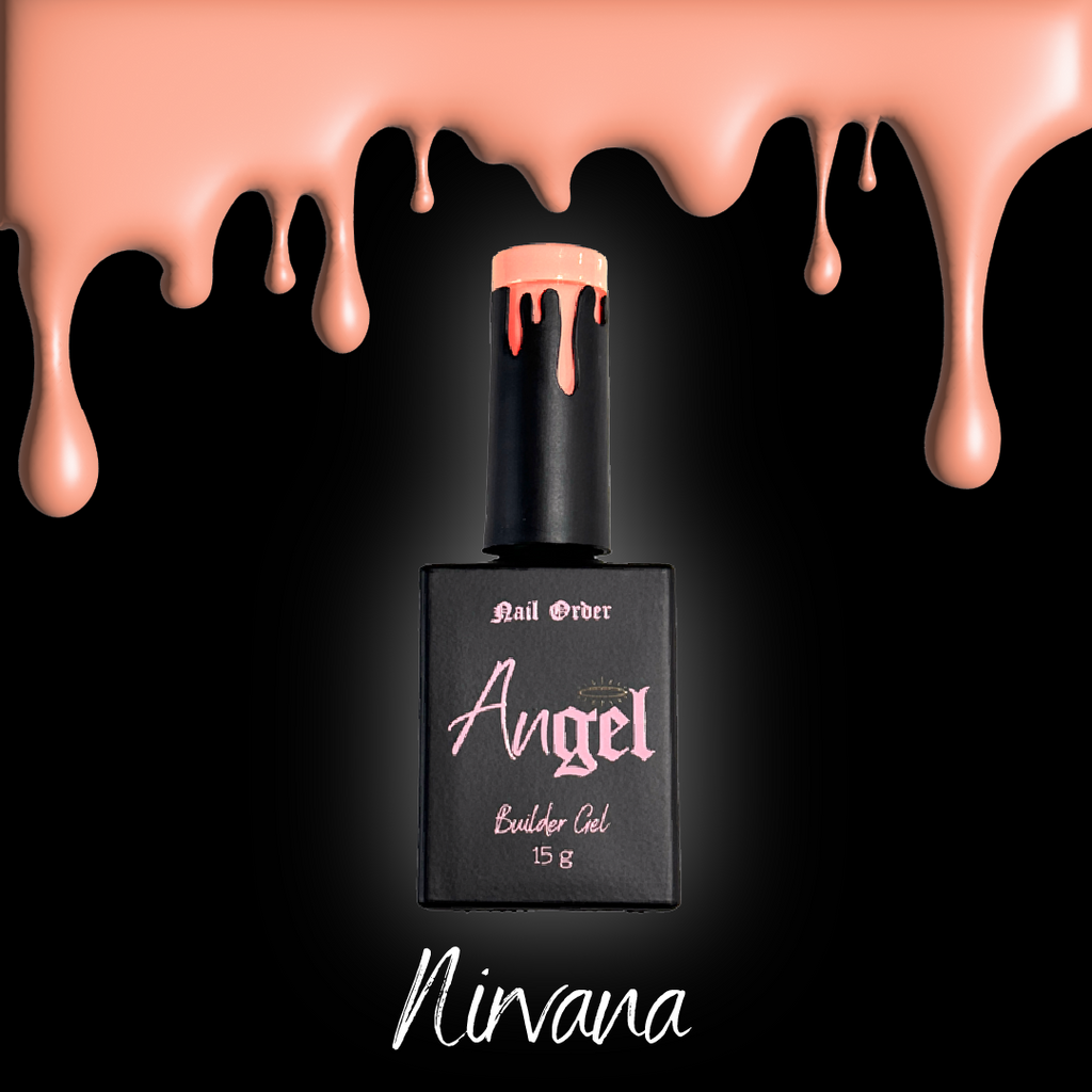 AnGel Builder Gel 15g Nirvana| HEMA & TPO Free|UK Made| Nail Order