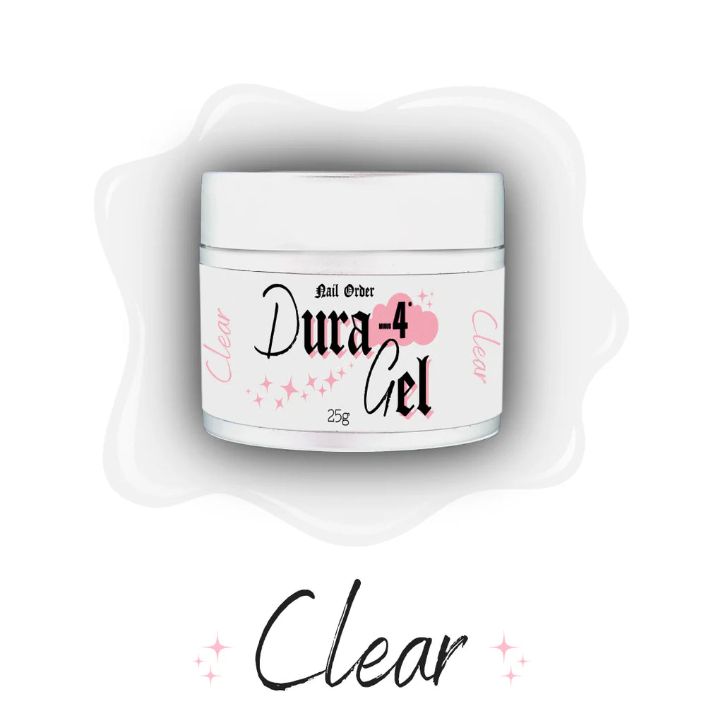 Dura Gel Hard Gel Clear 25g(-4 HEMA free) – Nail Order