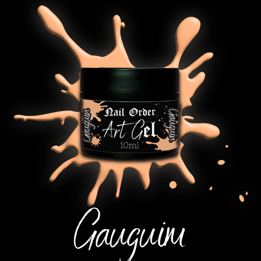 Gauguin Art Gel 10g - Orange Nail Art Gel | Nail Order