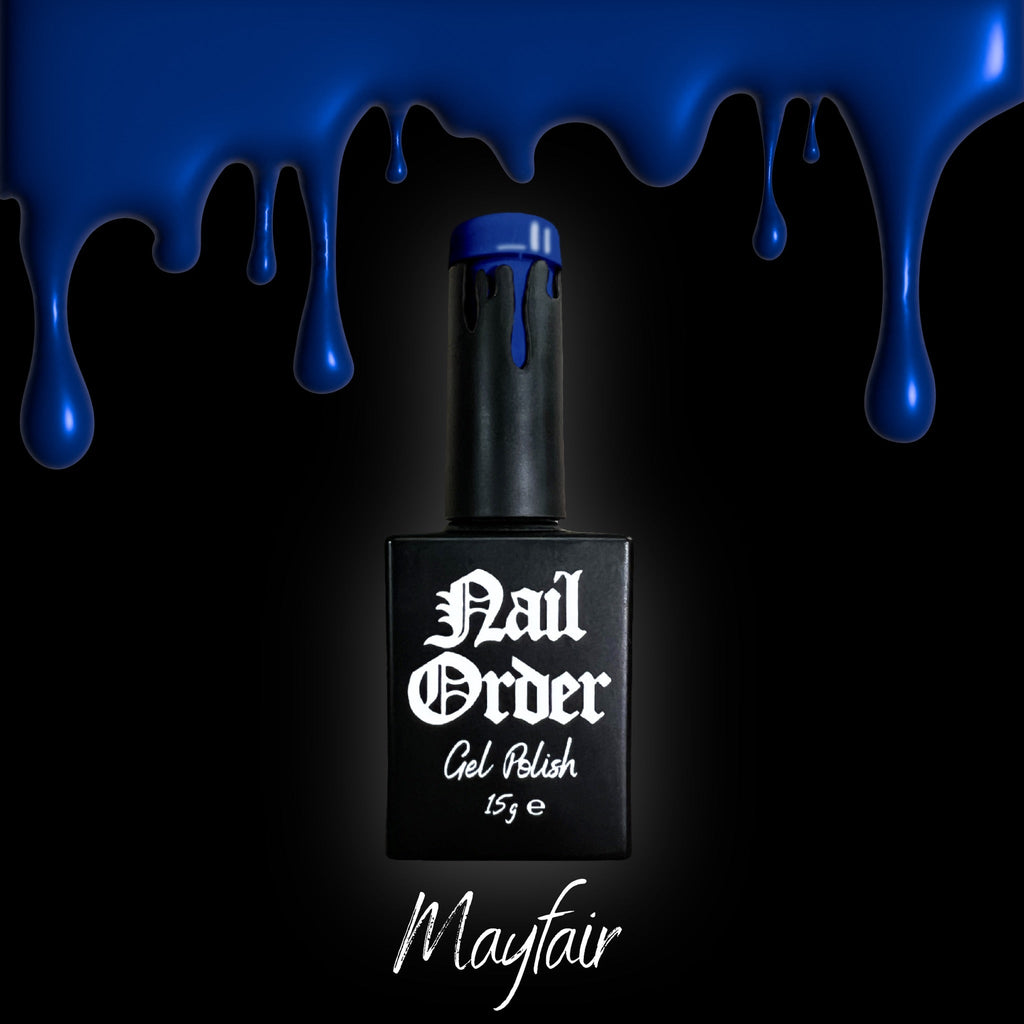 Mayfair Gel Polish - Bold Vibrant Blue | Nail Order